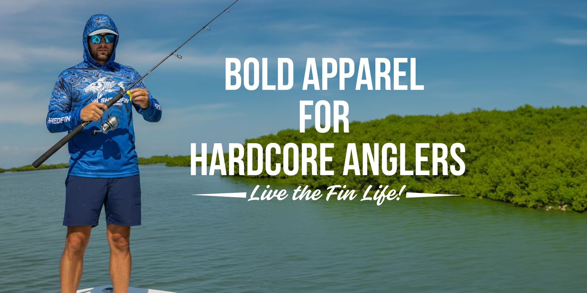 ShredFin | Bold Fishing Apparel | Official Site